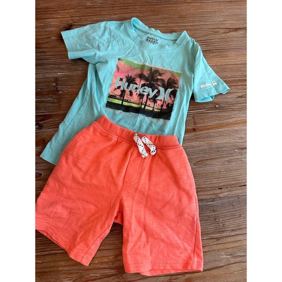 Hurley | Shirts & Tops | Hurley Boys Outfit Sz 5 | Poshmark